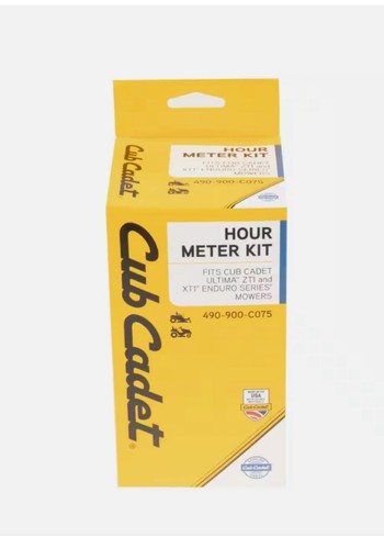 Cub Cadet Hour Meter Kit Lawn Mower Accessory Fits XT1 XT2 ZT1 Ultima ...