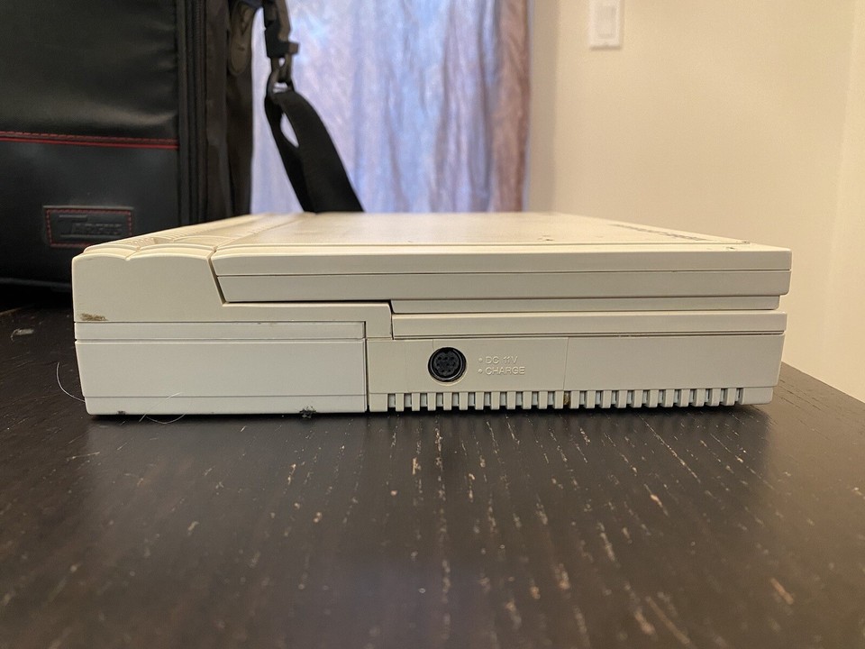 Zenith Data Systems 386 Laptop Portable W Case, Manual, Receipt & Cable ...