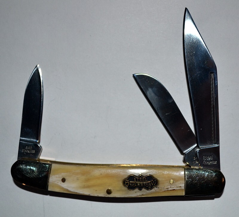 Steel Warrior Knife, # 1287, Frost Cutlery, antiques, collectables ...