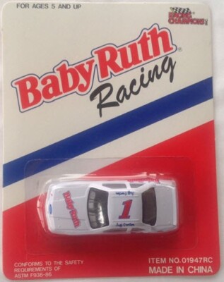VINTAGE Jeff Gordon #1 Baby Ruth Ford Thunderbird 1992 Racing Champions ...