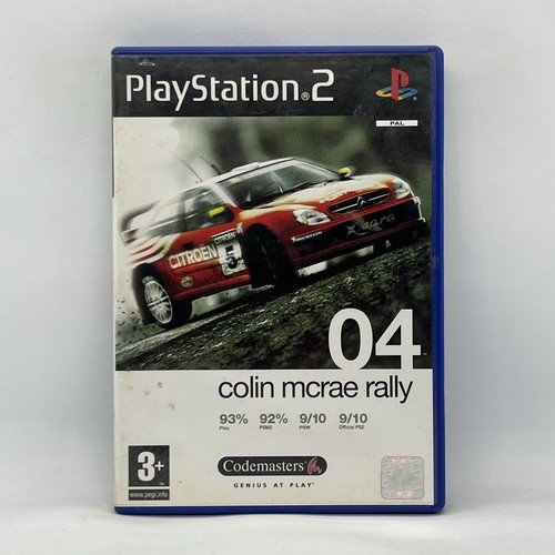 Colin McRae Rally 04 Rally Racing Off Road PS2 PlayStation Game Free ...