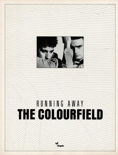 The Colourfield Running Away Album Poster Trade Print Ad 1980s Original ...