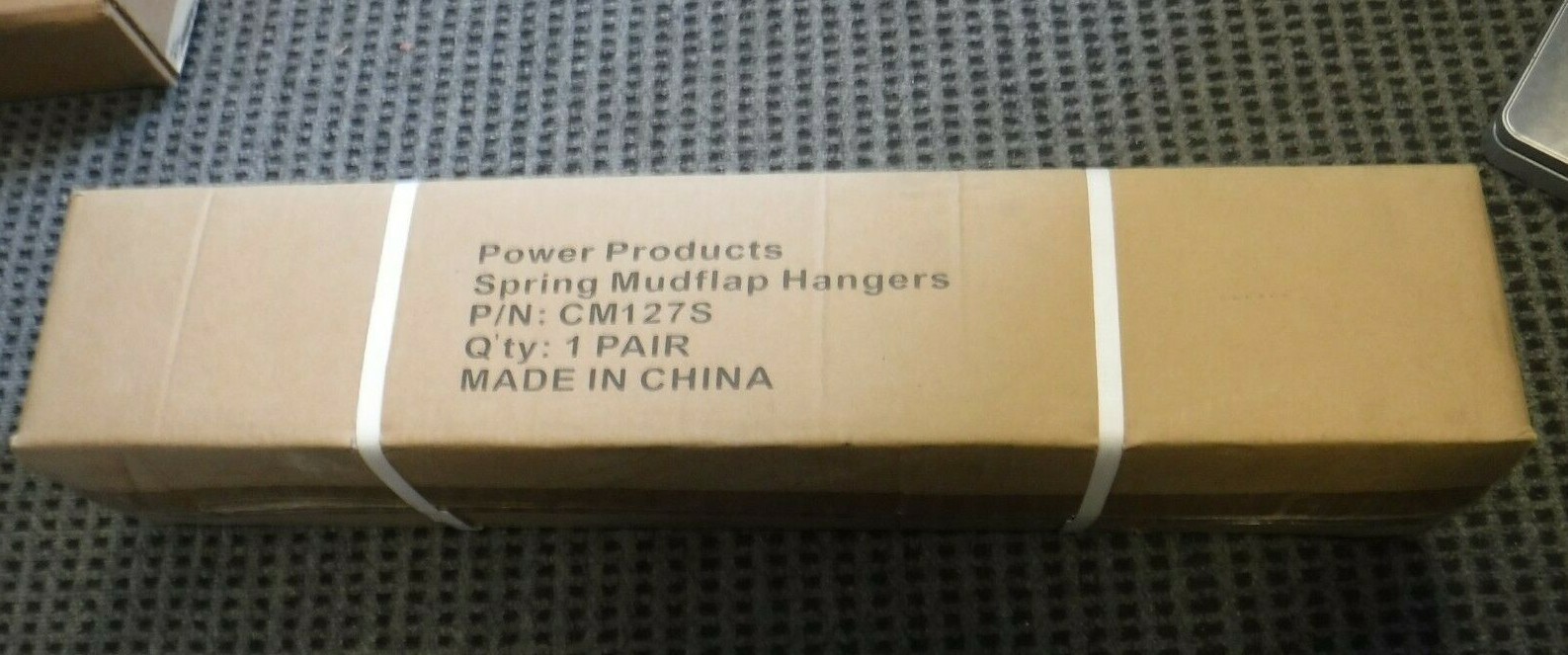Power Products CM127S / CM127 Spring Mudflap Hangers 27in Long 1 1/8in ...