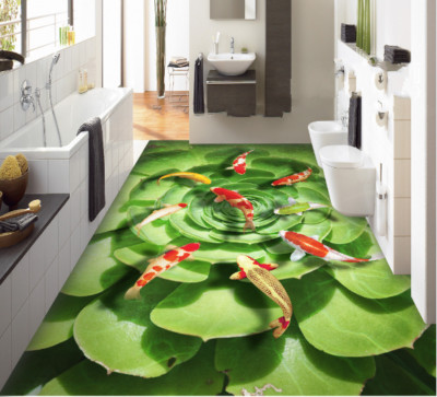 3D Goldfish A1338 Floor WallPaper Murals Wall Print Decal AU Amy 2023 ...