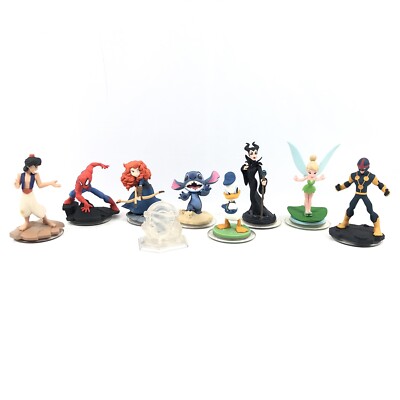 Disney Infinity Lot Xbox 360 Marvel Superhero Action Figures Toys Cards ...
