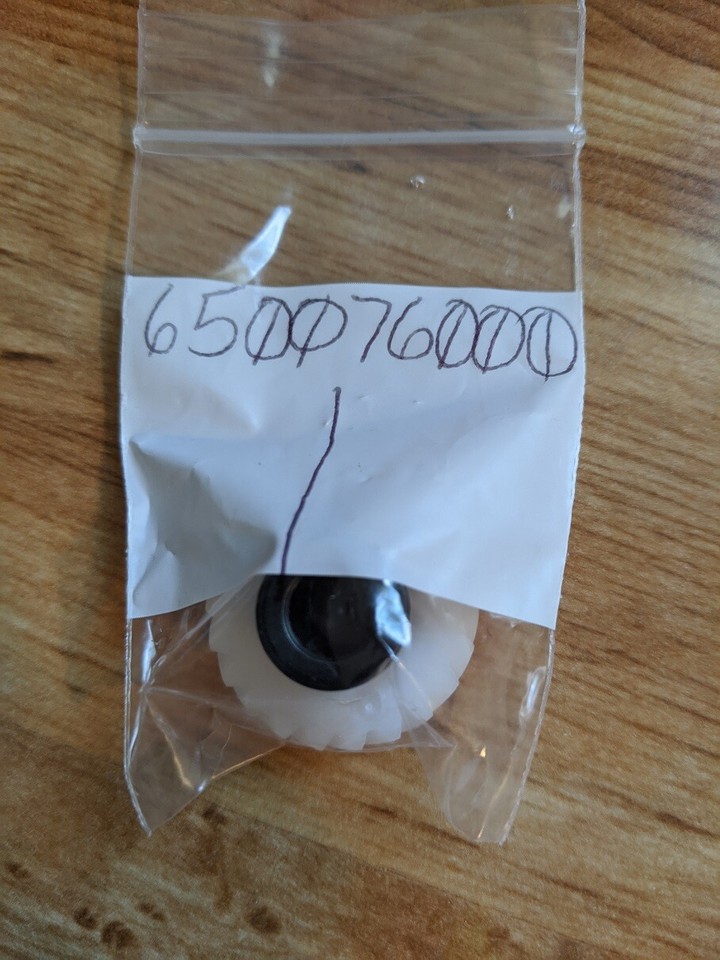 Lower Shaft Gear #650076000 Janome NewHome MC3500,MC5000,MC6600P,MC9000 ...