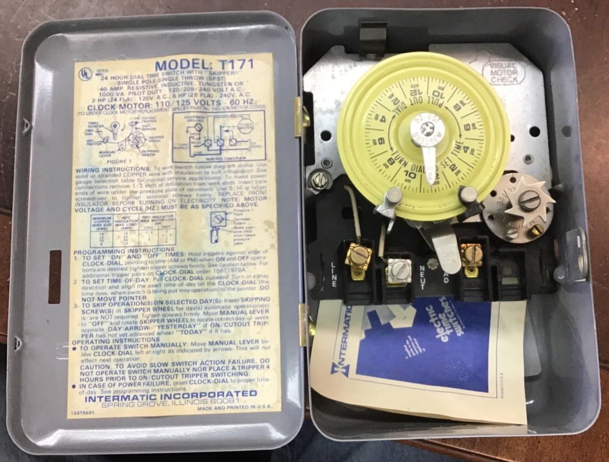 Electrical Options For Replacing T101 Rotary Timer With, 48% OFF