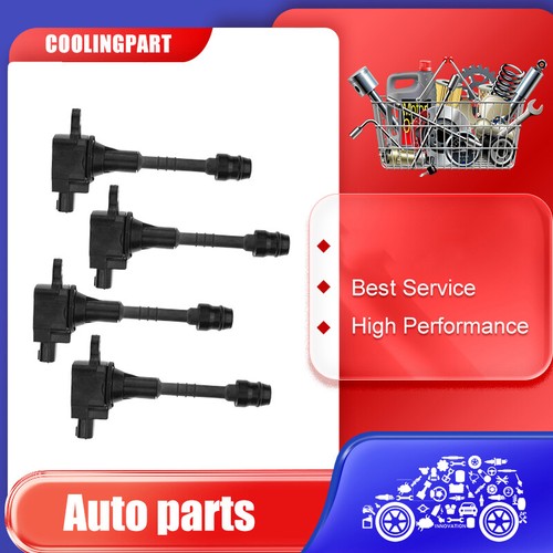 4x Ignition Coil 22448-ED000 For Nissan X-trail T31 Xtrail Dualis J10 2 ...