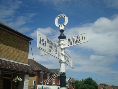 Photo 6x4 Road sign, Loose Maidstone c2010 | eBay UK