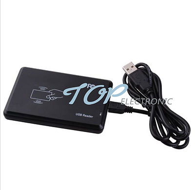 125Khz USB RFID Contactless Proximity Sensor Smart ID Card Reader ...