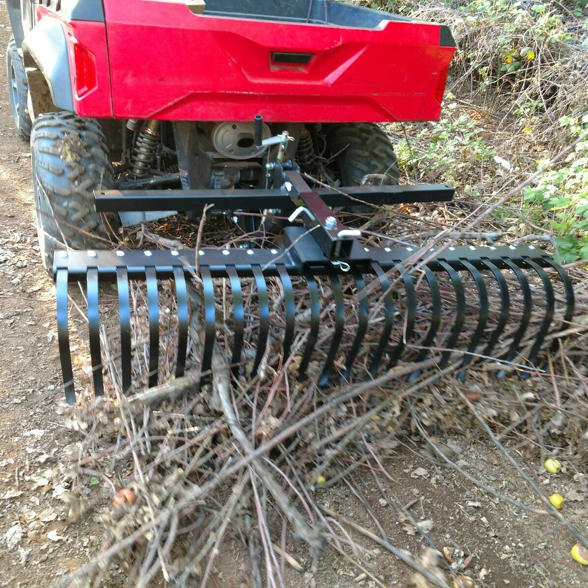 Homemade Atv Rock Rake - Homemade Ftempo