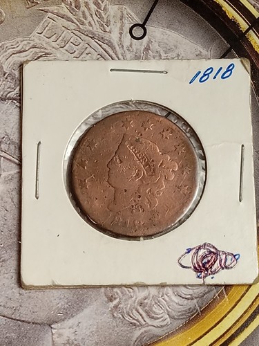 1818 Large One Cent very nice coin TP-6787 | eBay