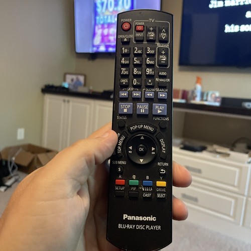 PANASONIC Blu-Ray Disc Player Remote Control N2QAYB000378 | eBay
