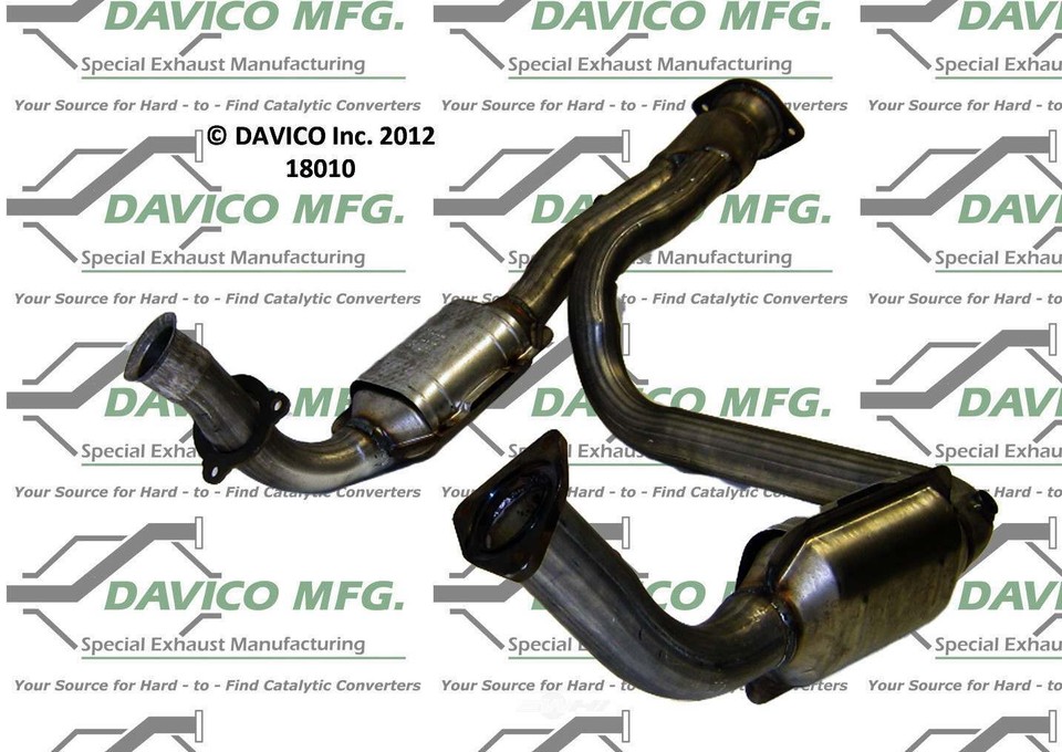 Catalytic Converter-Exact-Fit Davico 18010 | eBay