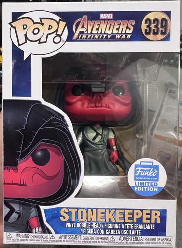 Funko Pop! Marvel Stonekeeper #339 Funko Shop Exclusive Vaulted With ...