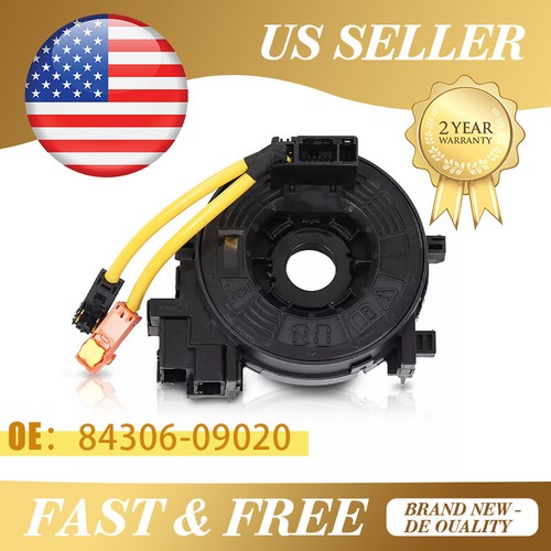 NEW Spiral Cable ClockSpring Fit Toyota RAV4 Tacoma 84306-09020 84306 ...
