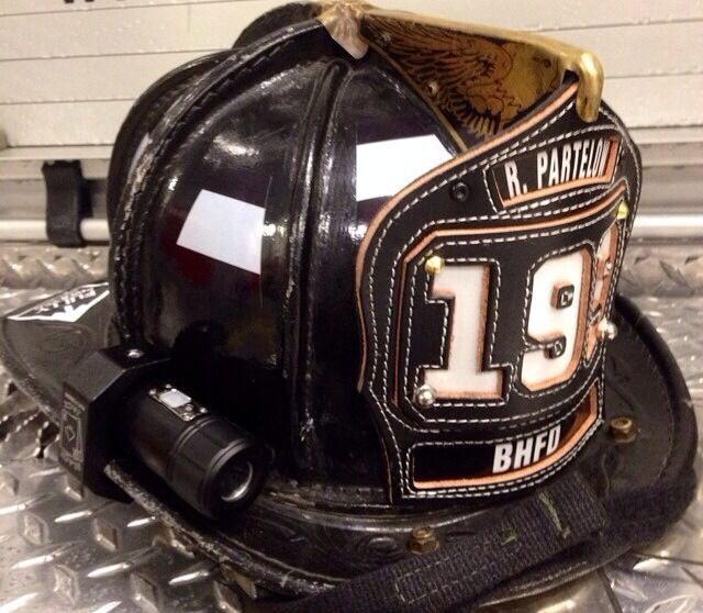 FIREFIGHTER HELMET TETS 8 PACK TETRAHEDRONS FIRE HELMET STICKER - BLACK ...