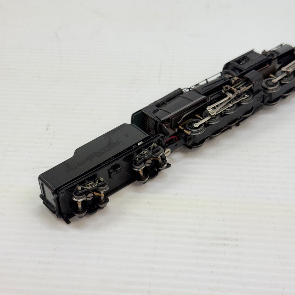 Vintage N Scale Steam Locomotive w/ Tender 8” Heavy Metal Diecast | eBay