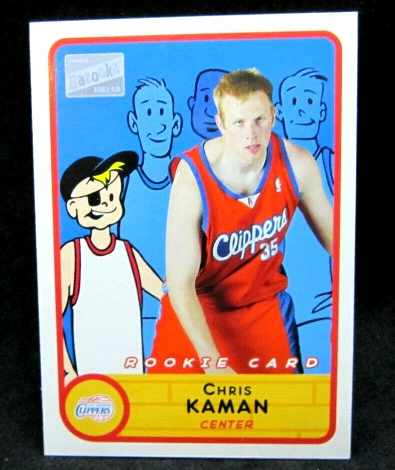 Chris Kaman RC 2003-04 Topps Bazooka Draft Day Rookie Card#281!Clippers ...