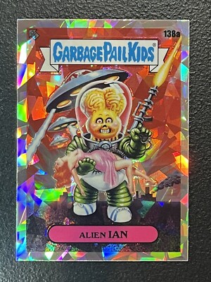 2021 Topps Chrome Garbage Pail Kids Alien Ian 138a Atomic refractor | eBay