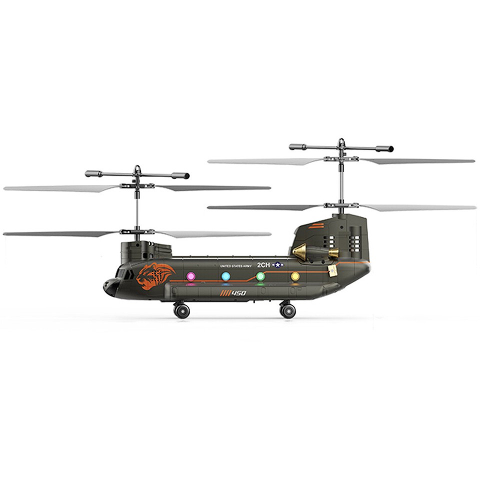 XK5 Chinook RC Helicopter Remote Control 3.5CH 2.4G Smart Height ...