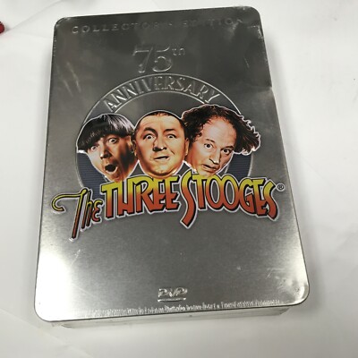 The Three Stooges 75th Anniversary Collector's Edition (DVD,2005,3-Disc ...
