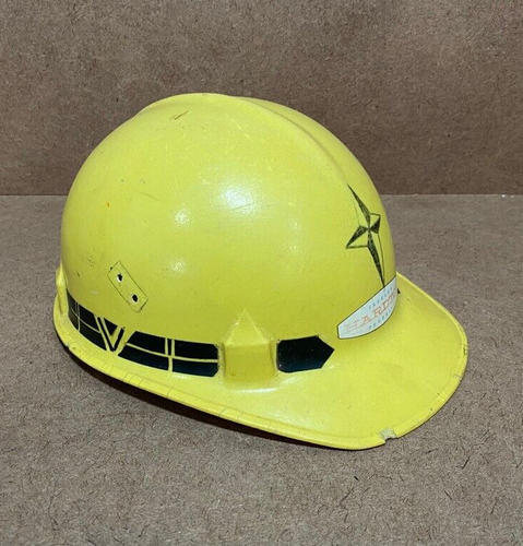 Vintage Jackson Safety Cap Fiberglass Hard Hat Model SC-20 Yellow USA ...