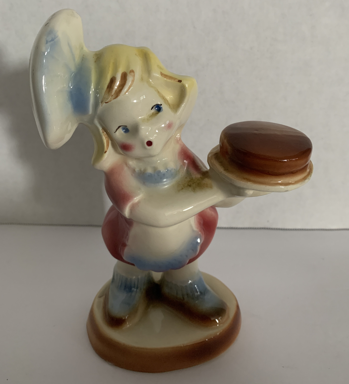 Vtg Mid Century Childs Elsa Baker Girl Figurine Birthday Pastry Chef | eBay