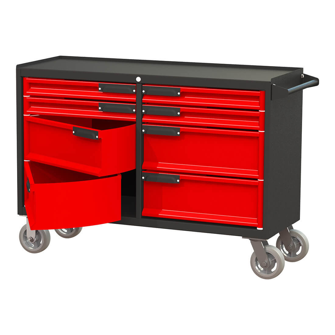 Swivel Storage Solutions PIVOT500-R PIVOT 8-Drawer Rolling Tool Cabinet ...