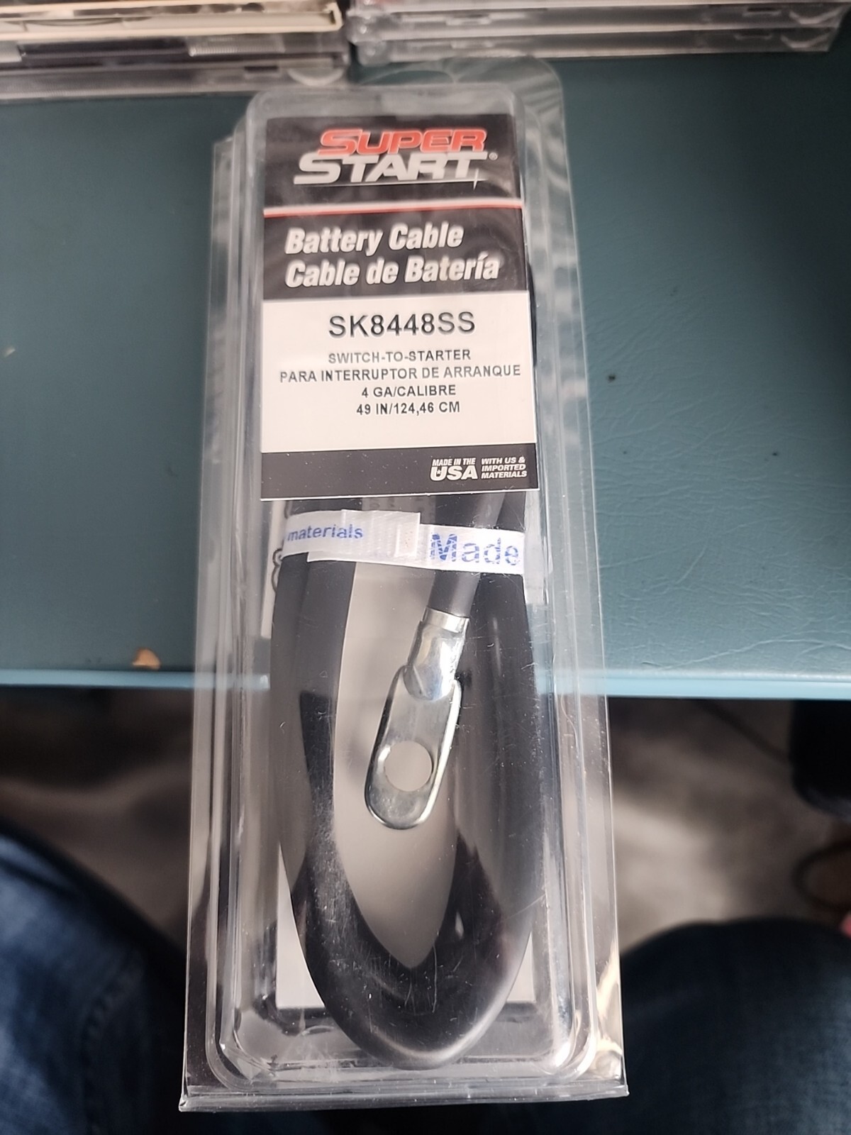 Super Start Battery Cable 4 GA 49in. SK8448SS open box | eBay