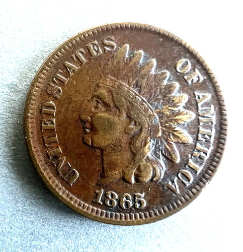 1865 Indian Head Cent Bronze XF details | eBay
