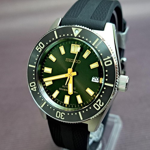 Seiko Prospex SBDC105 Date St.Steel Divers 200M Darkbrown Automatic ...