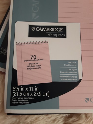 Set Of 2 Mead Legal Pad Writing Pads, Top Bound,, 8-1/2" x 11", 70 ...