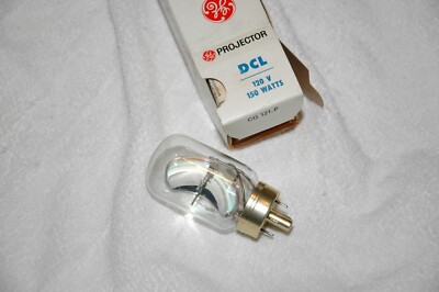NOS GENERAL ELECTRIC TYPE DCL PROJECTOR LAMP. 120 V 150 W , | eBay
