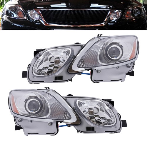 Headlight Assembly Pair For 2006-2011 Lexus GS300 GS350 GS450h GS460 ...