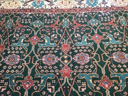 9'1" x 11'9" New Indian Morsh Design Oriental Rug - Hand Made - 100% ...