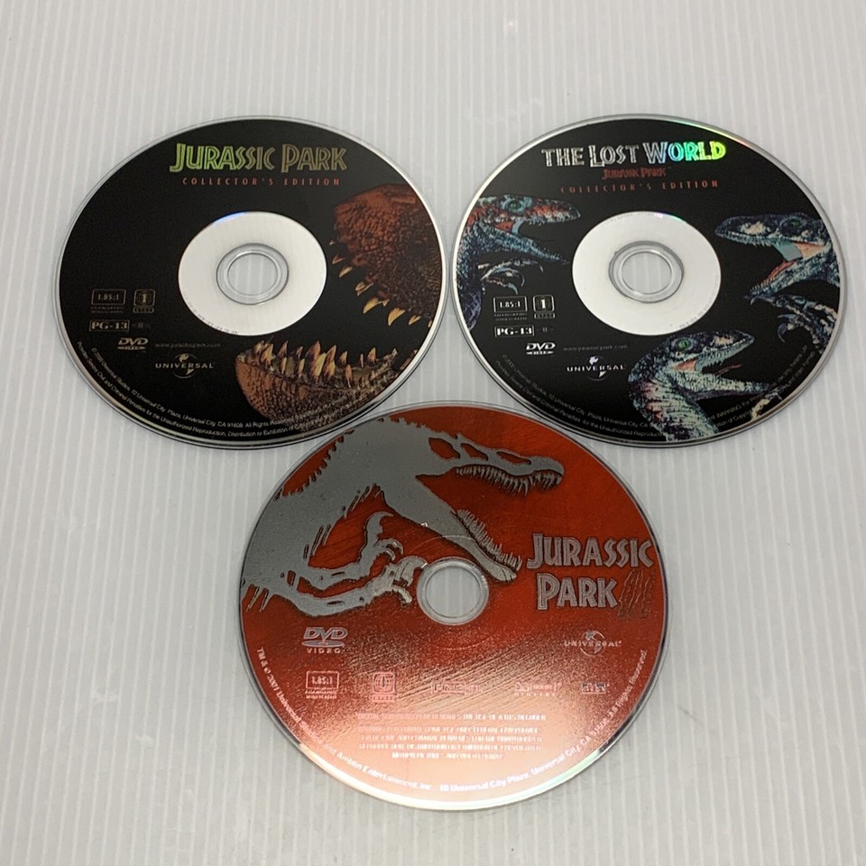 Jurassic Park Trilogy - Adventure Pack (DVD, 2005, 3-Disc Set ...