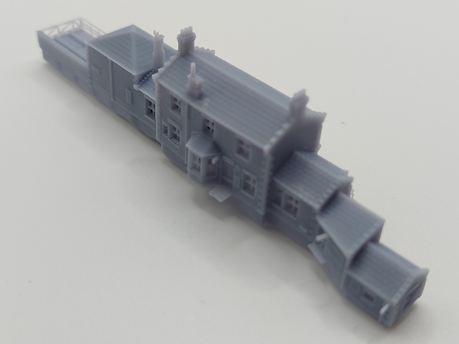 T-Gauge Model Railway Station Building Set | eBay UK