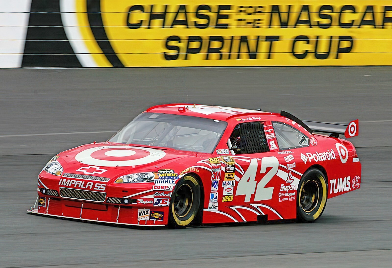 Juan Montoya #42 2009 Target Chevy Impala COT NASCAR 13x19 Poster Photo ...