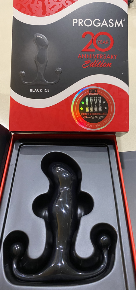 Aneros Progasm Black Ice Male Prostate Massager Original Anal Sex Toy Butt Plug | eBay