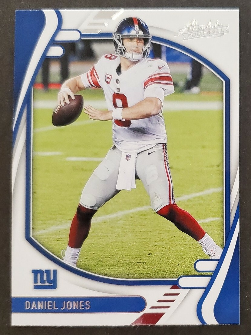 2021 Absolute #22 Daniel Jones GIANTS QB football card NM/MT | eBay