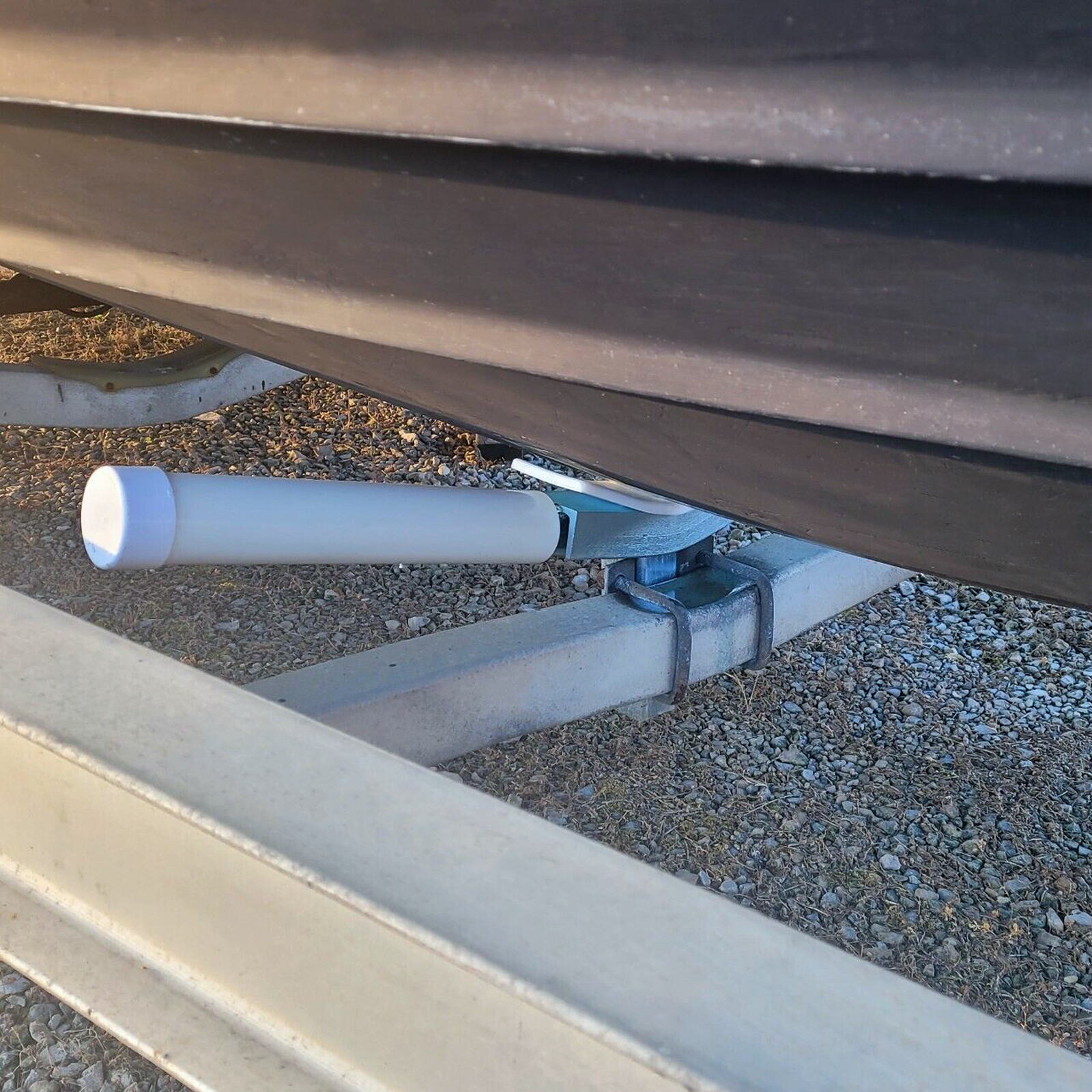 Front Boat Trailer V Guide Bow Rest Center Support Kit For 3" x 3 ...
