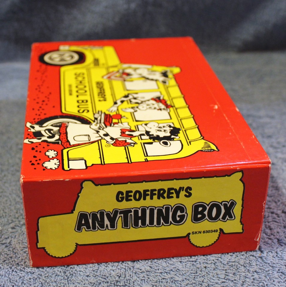 Vintage Geoffrey's Anything Box - 1973 Toys R Us Art Storage Pencils ...