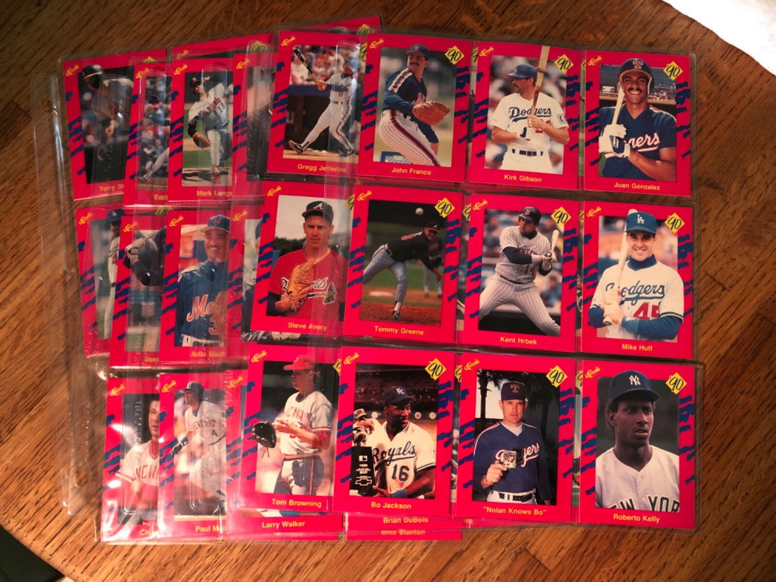 1990 Classic Series ll Set - Includes Nolan Ryan "Nolan Knows Bo" Card ...