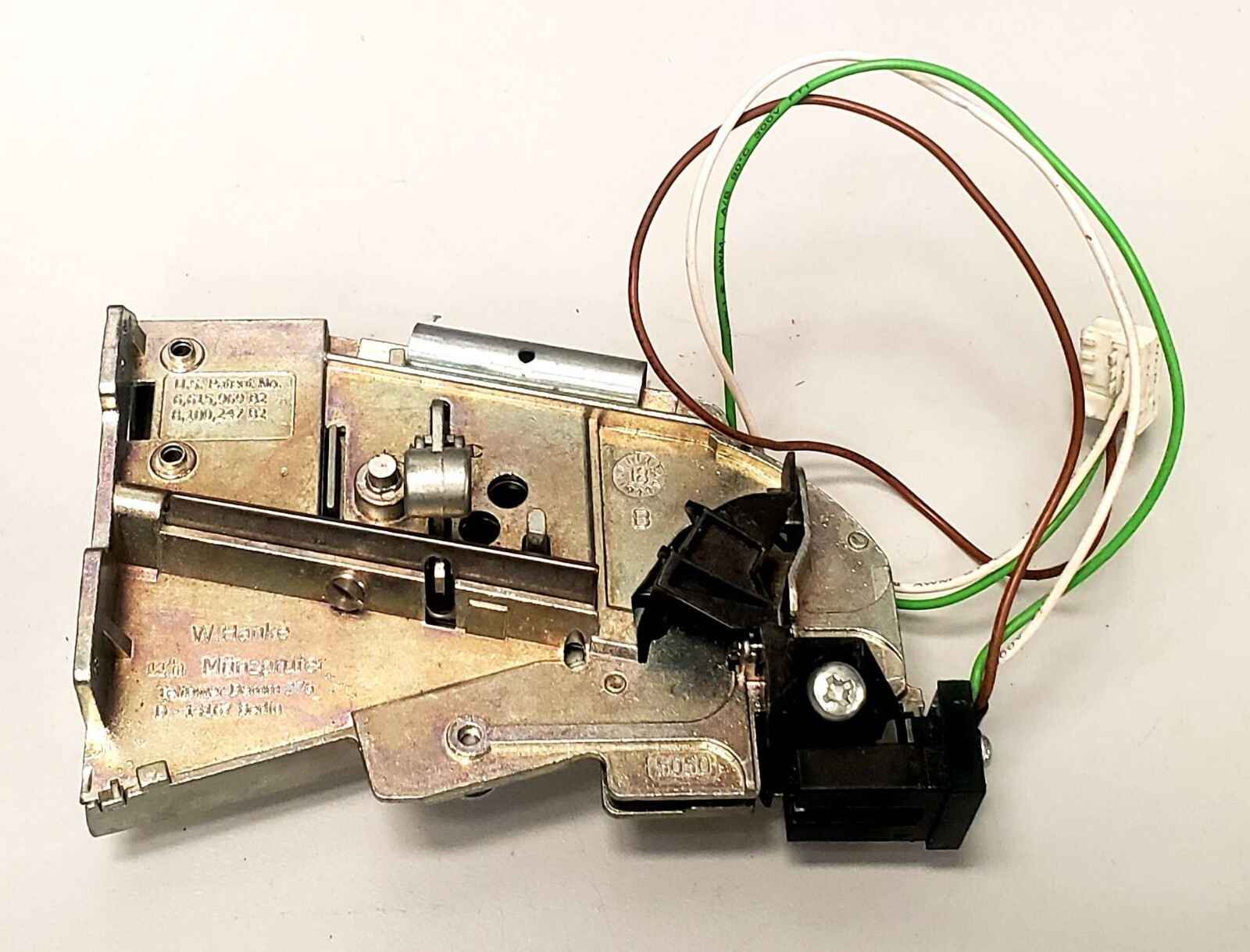 Dryer Coin Drop W/Plug, W/O PLATE, for Wascomat # 438892301 [USED] | eBay