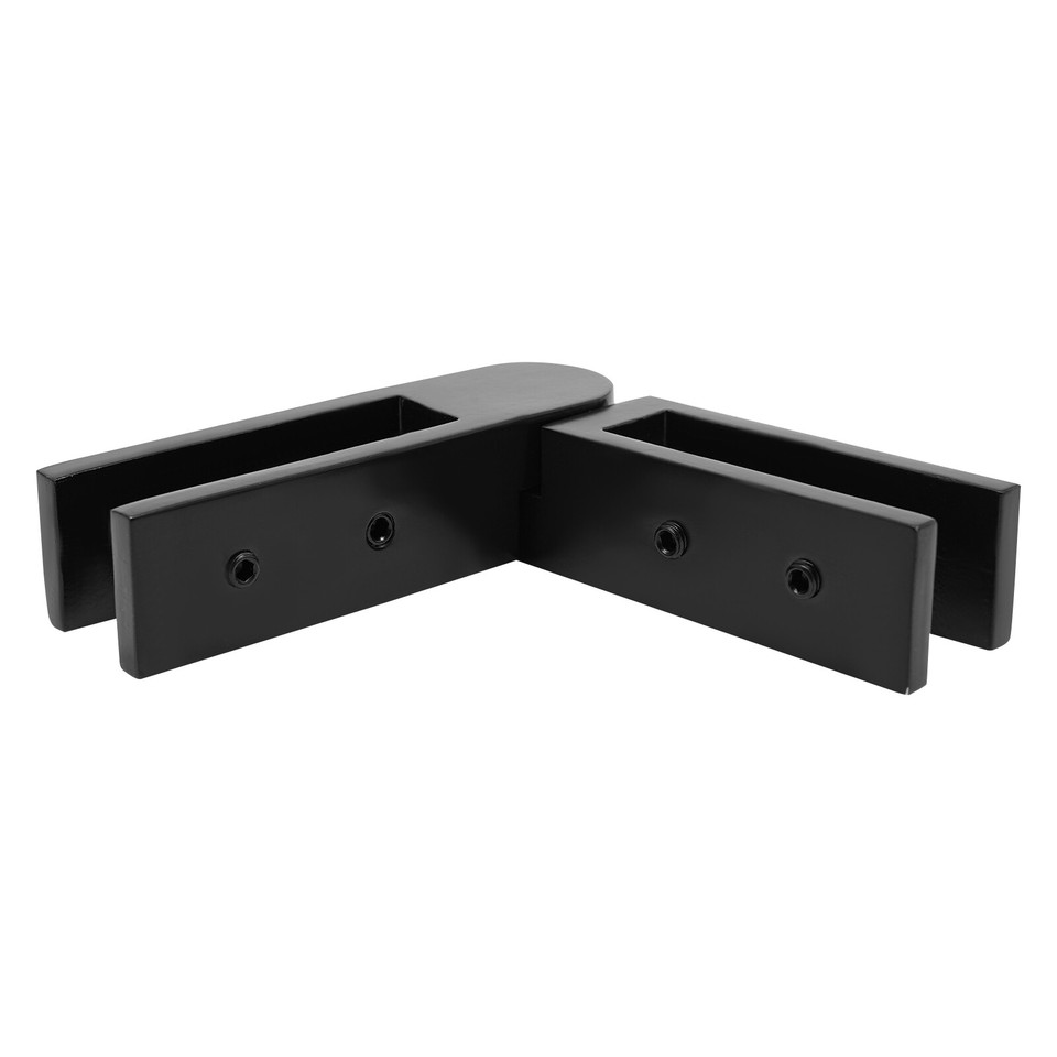 2pc Glass Clamp 90°-180° Adjustable Angle Indoor Outdoor Glass Clamp ...