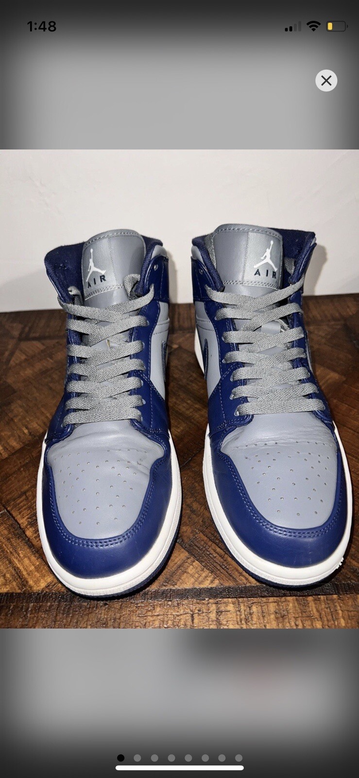 Size 13 - Air Jordan 1 Mid Georgetown | eBay