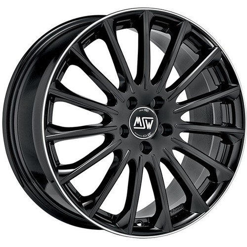 CERCHIO IN LEGA MSW MSW 30 PER SKODA OCTAVIA SCOUT 8.5X20 5X112 GLOSS ...