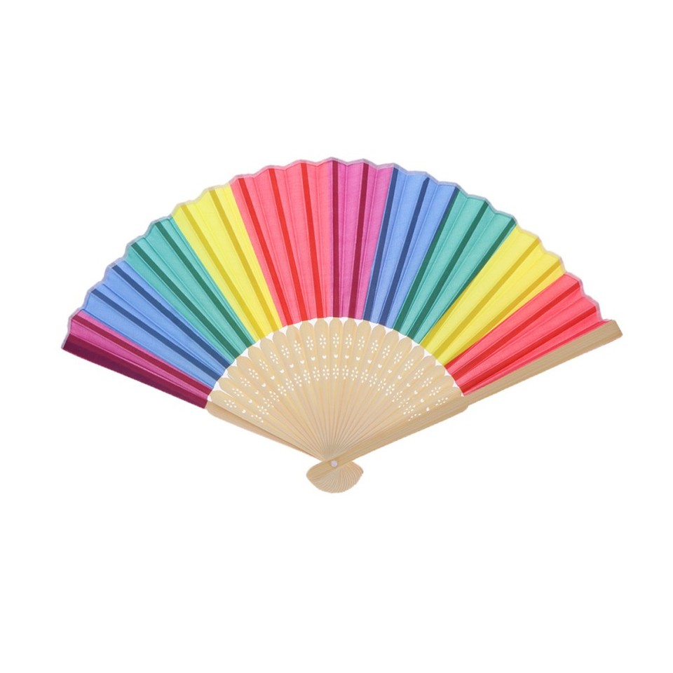 2 Pcs Kids Summer Festival Hand Fan Held Folding Fans Folded for ...