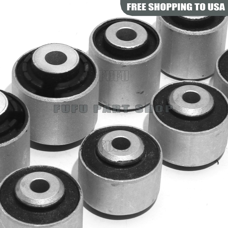 10X OE Front suspension control arm bushings kit for Audi A4 A5 Q5 A6 ...